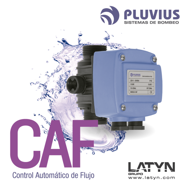 CONTROL AUTOMATICO DE FLUJO CAF PLUVIUS – Sanitarios ROMA